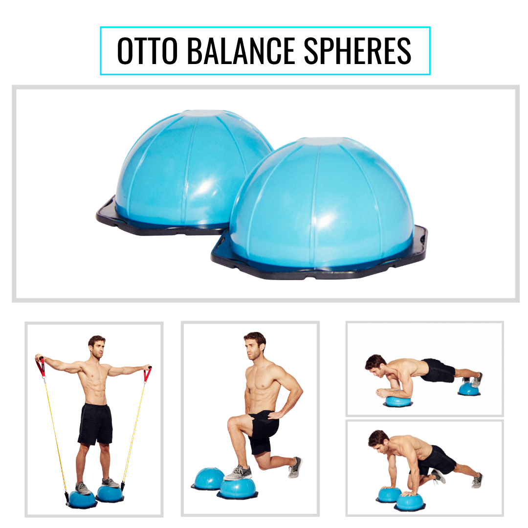 OTTO BALANCE SPHERES (RESISTANCE BANDS NOT INCLUDED) – OTTO TRAINING